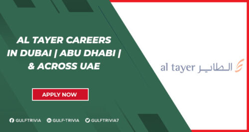 Al Tayer Careers UAE | Hiring Open for Sales Advisors & Workshop ...