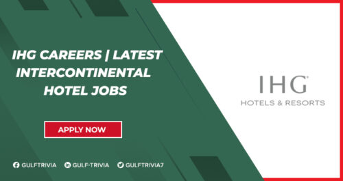 IHG Careers UAE | Recruiting Sales Coordinator & Head of Hospitality